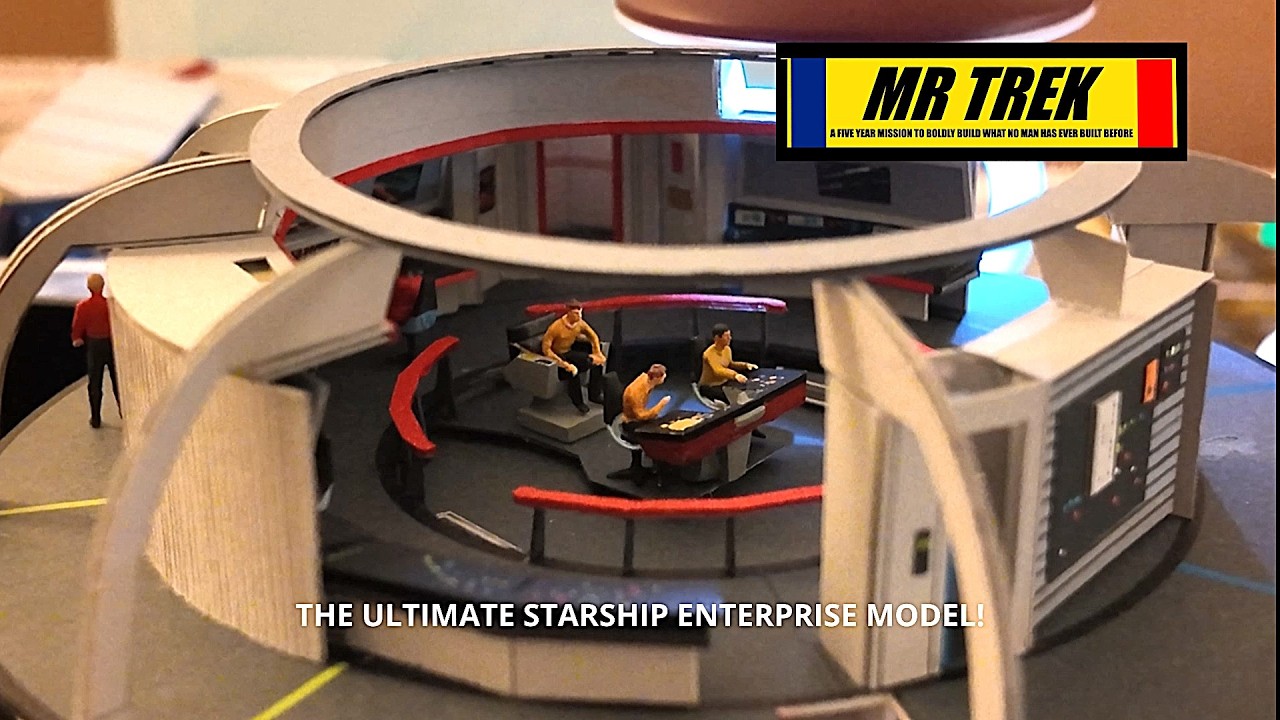 My ULTIMATE Starship Enterprise model! Update 154! - YouTube