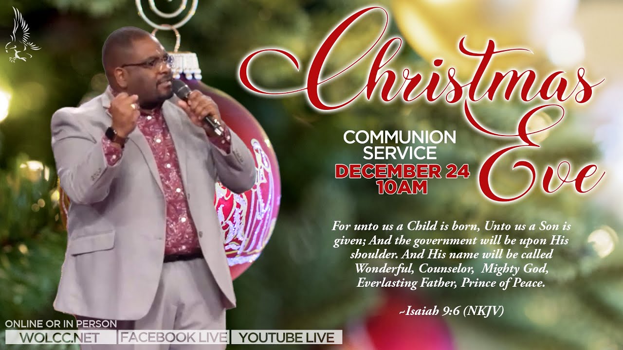 Christmas Eve Communion | Eric Hamp | December 24, 2023 - YouTube