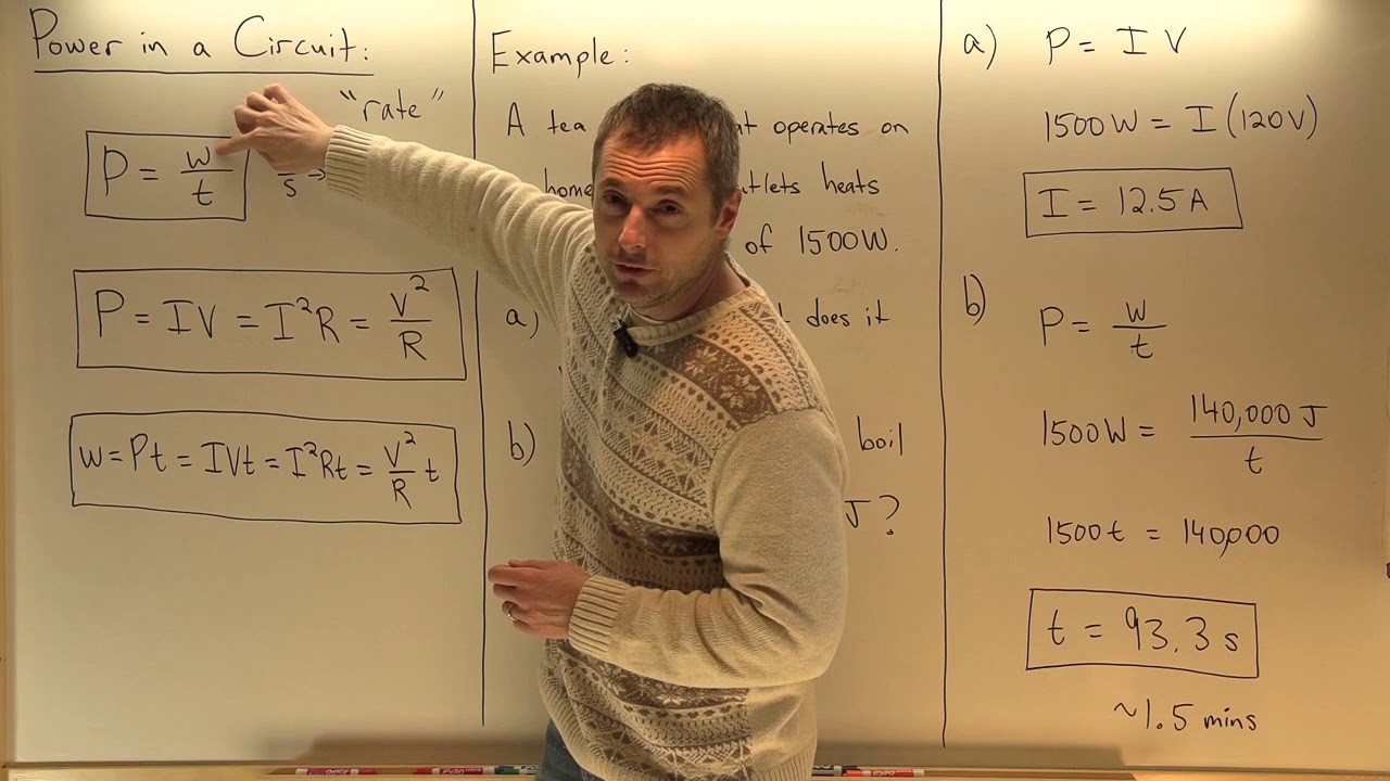 Tupaj: Regents Circuits Video 3, Power - YouTube