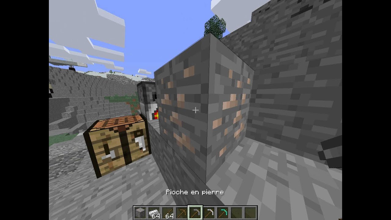 Les minerais de minecraft - YouTube
