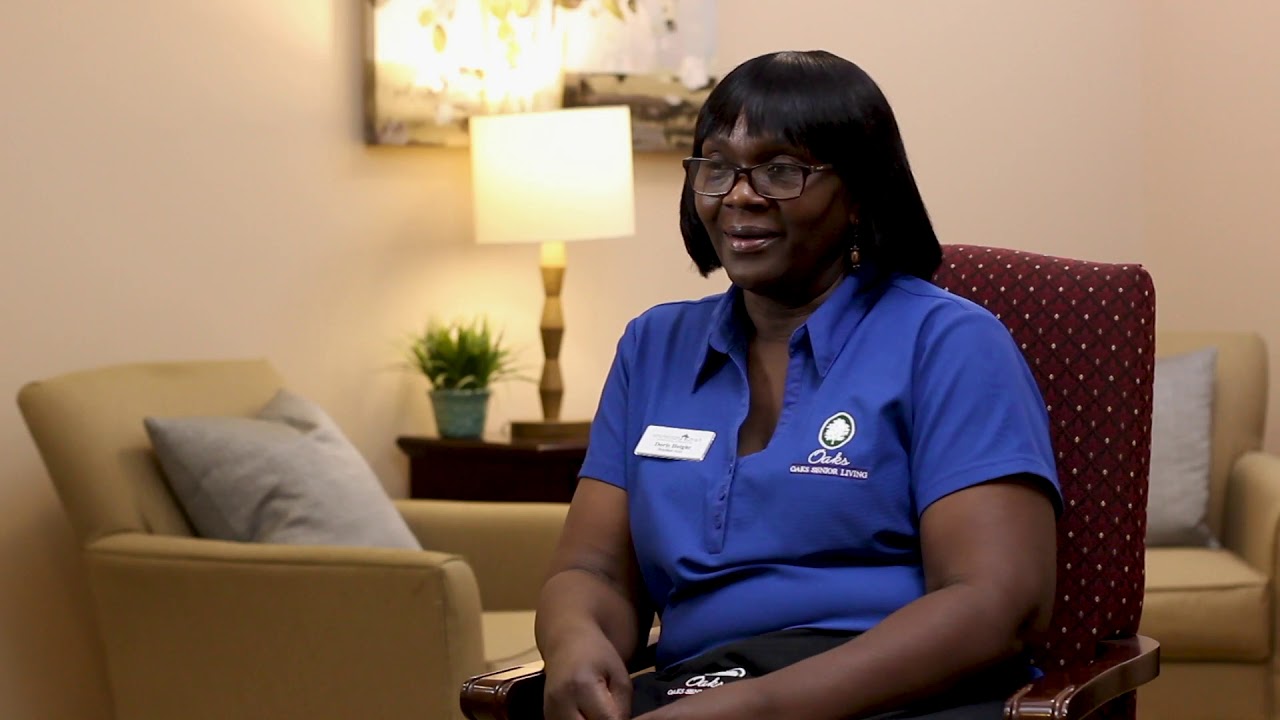 Meet Resident Assistant Doris | Oaks Senior Living - YouTube