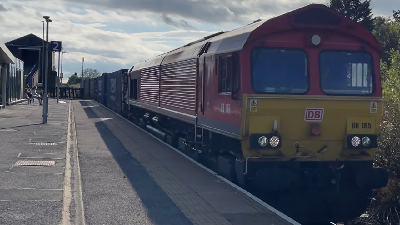 66165 Passes Eaglescliffe | 4E96 Mossend Euroterminal to Tees Dock ...