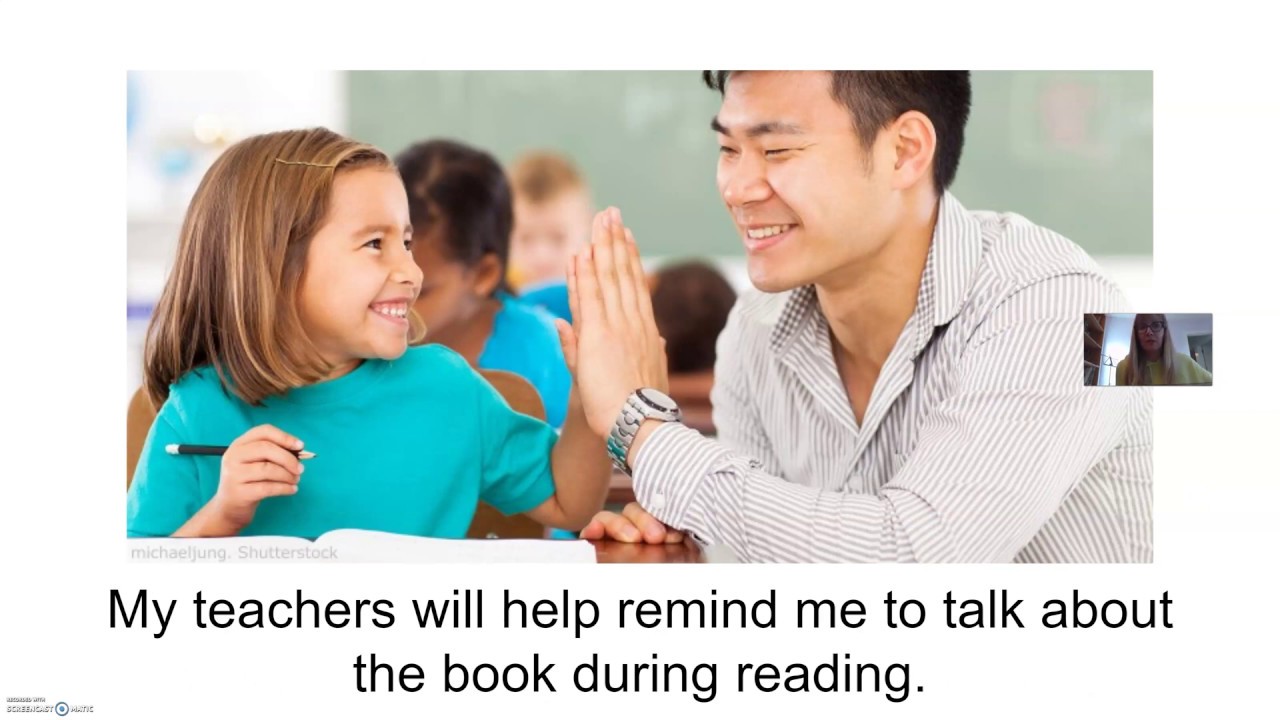Shared Reading: Talking About Books Social Story - YouTube