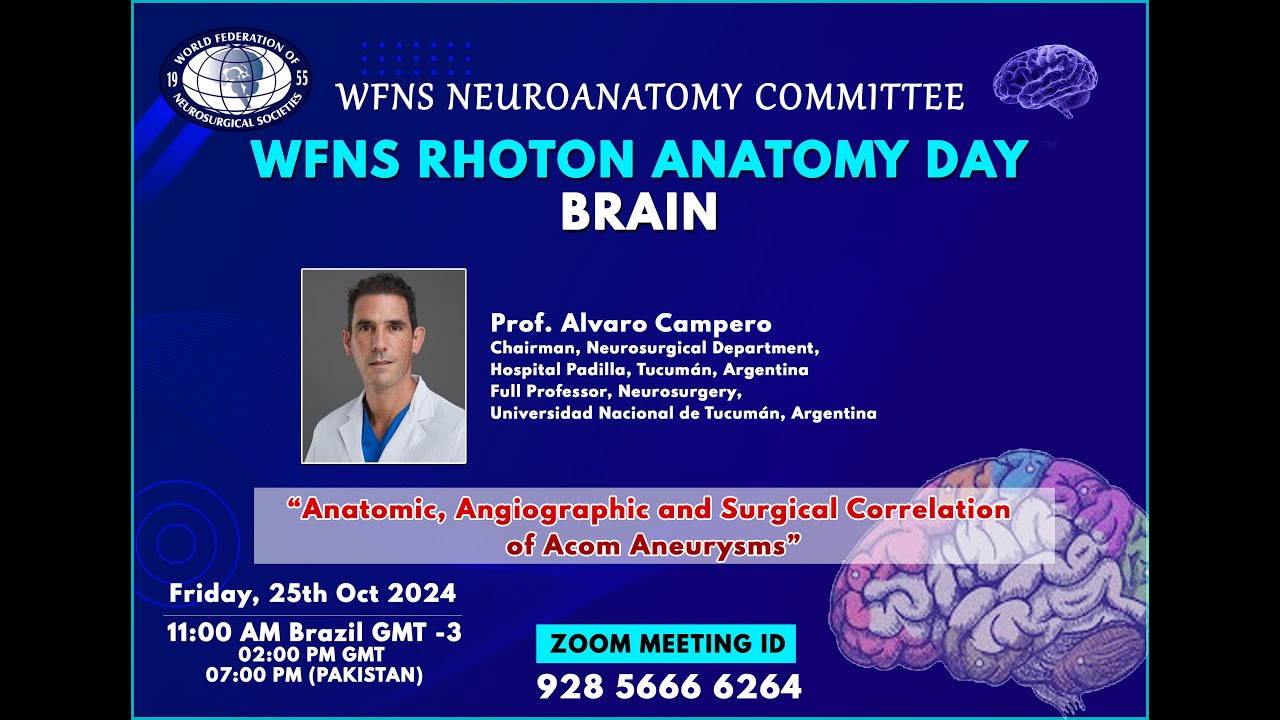 Anatomic, angiographic and surgical correlation of ACom aneurysms - YouTube