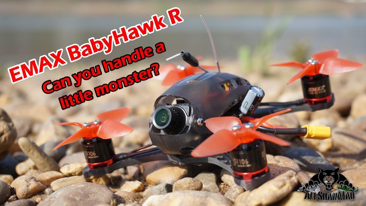 Emax BabyHawk R Racing Edition LOS Flight Testing on 3S Battery - YouTube