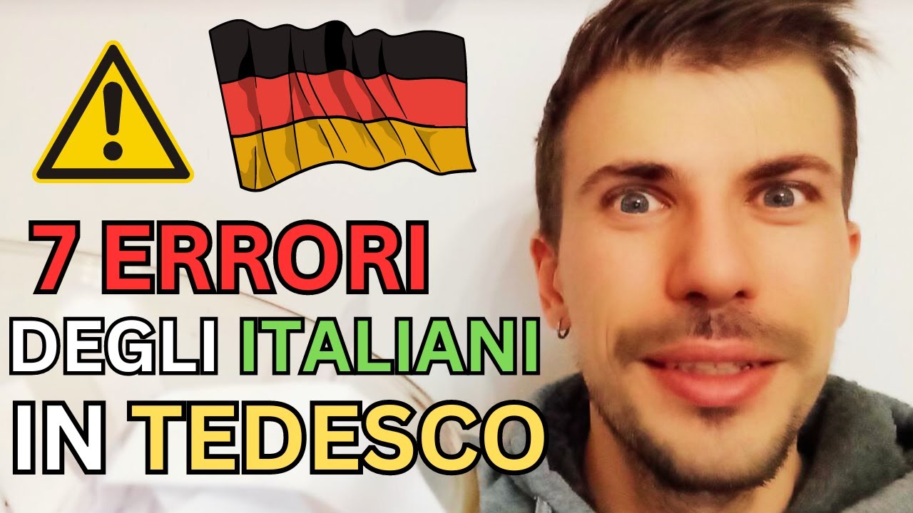 I 7 errori più comuni che gli italiani fanno in tedesco - YouTube