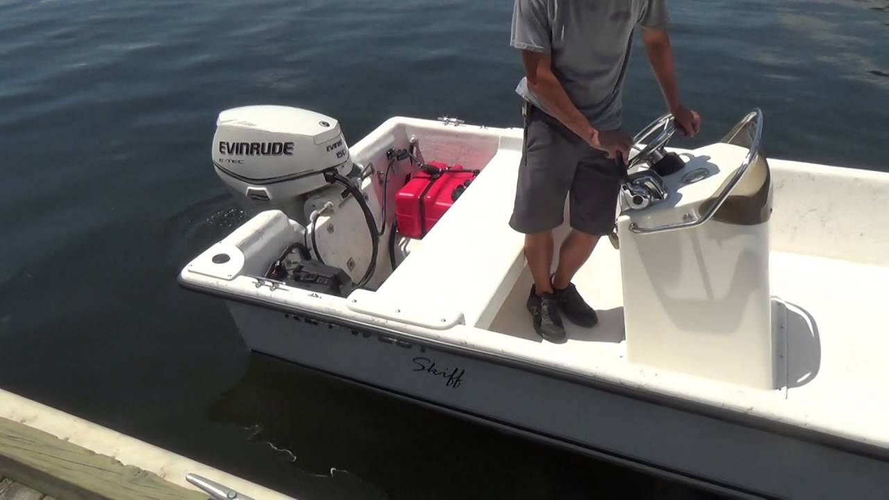 2012 Key West 166 Skiff - YouTube