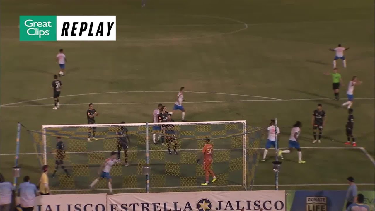 Erik Pimentel with a Goal vs. Las Vegas Lights FC - YouTube