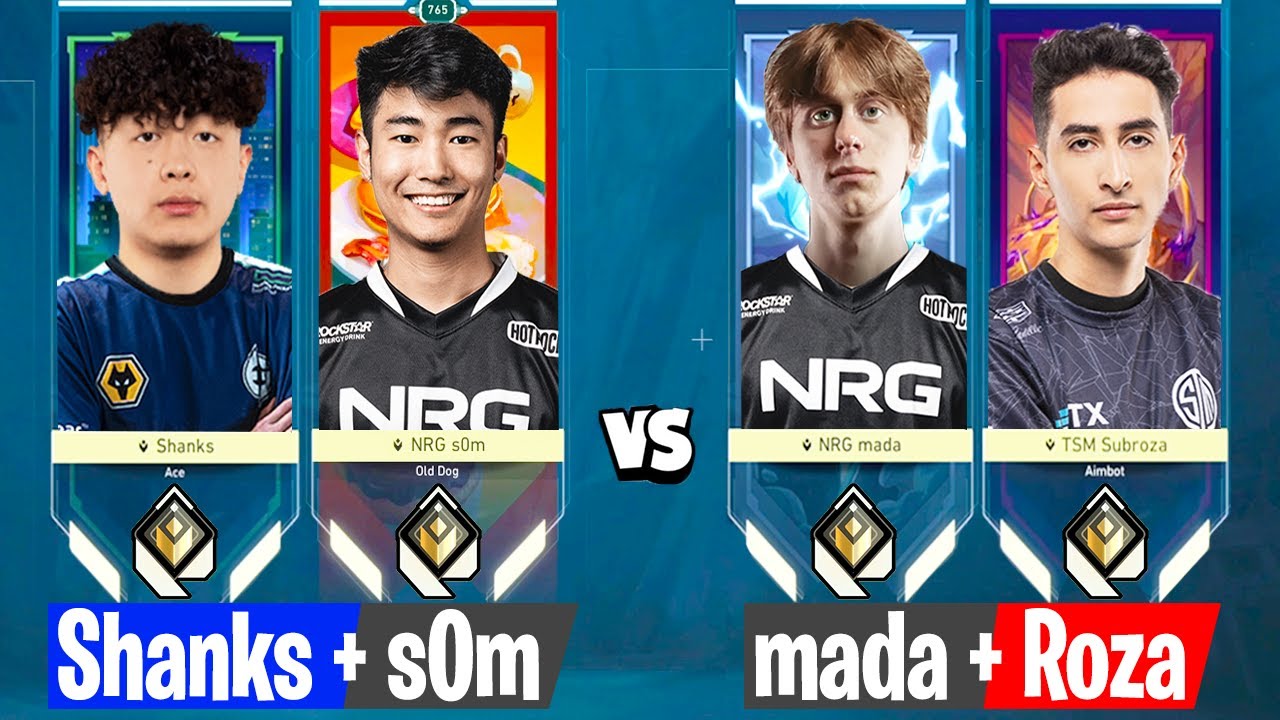 Duo NRG s0m & Shanks had insane battle vs Duo NRG Mada + Subroza ...