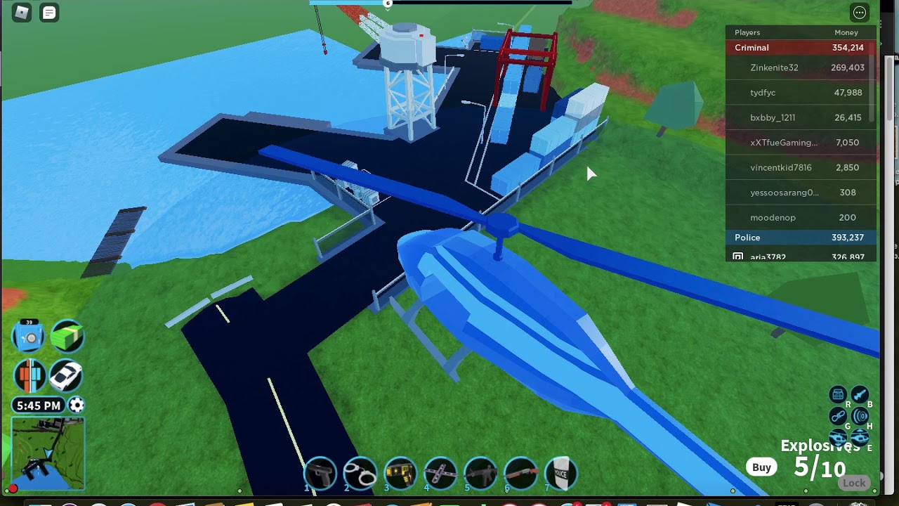 ROBLOX(Jailbreak) Show You A Little Tour Of The Map - YouTube