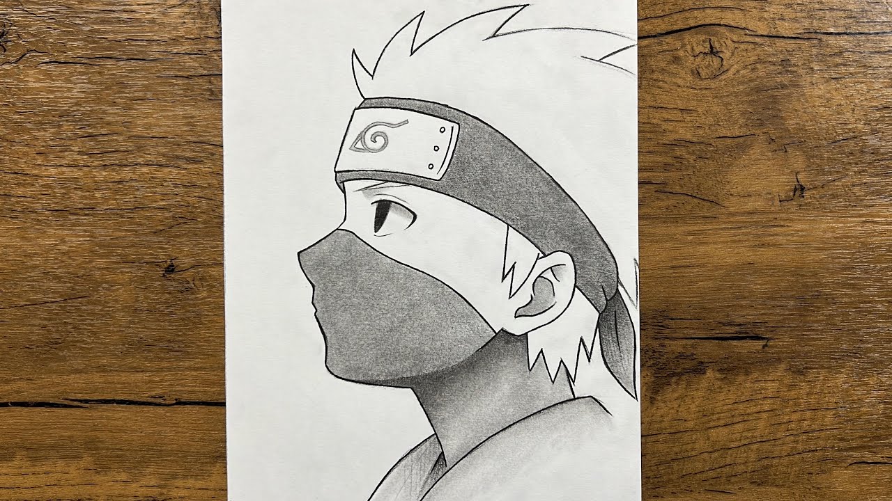 How to Draw Kid Kakashi (Step-by-Step) | Naruto Drawing Tutorial for ...