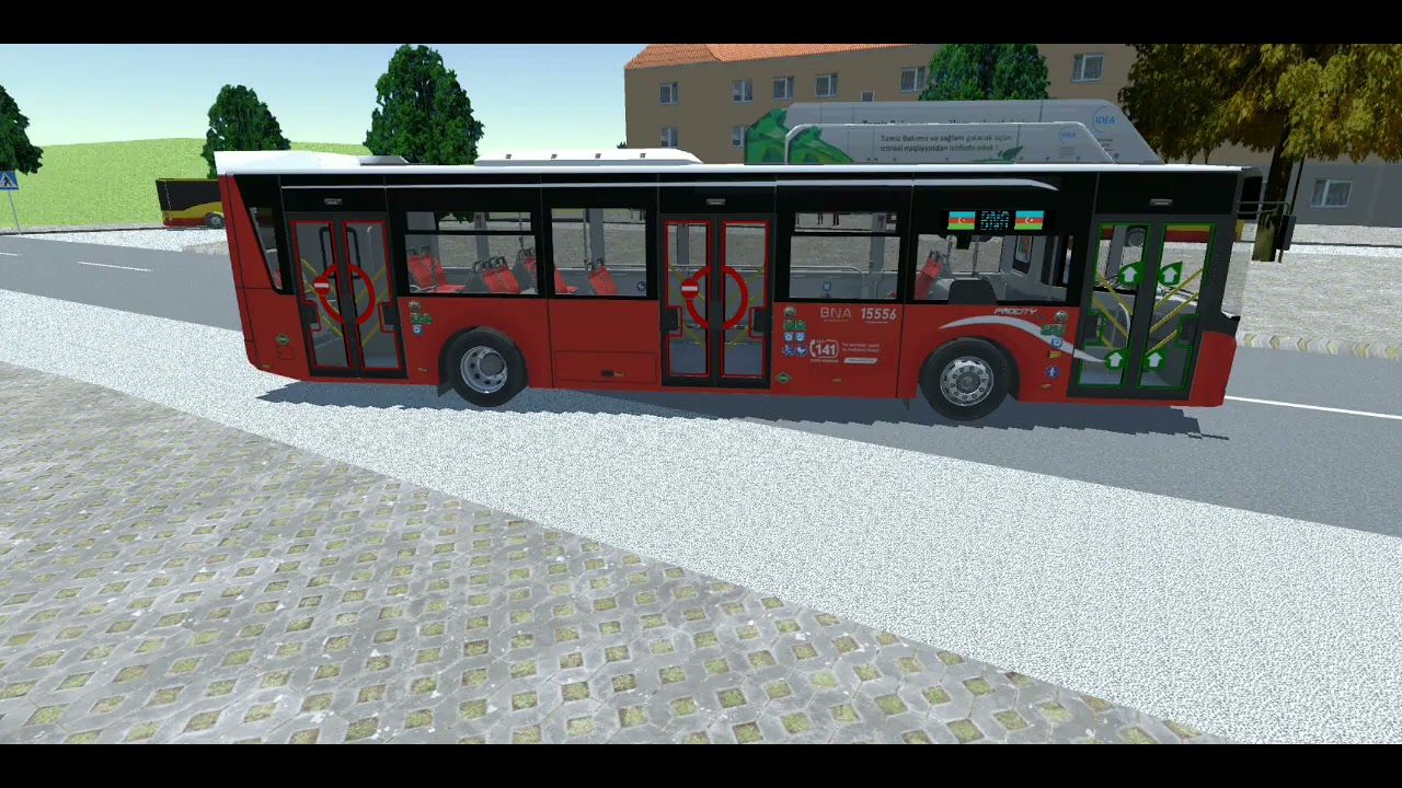 Baku Bus pack v2 completed-Proton Bus Simulator - YouTube