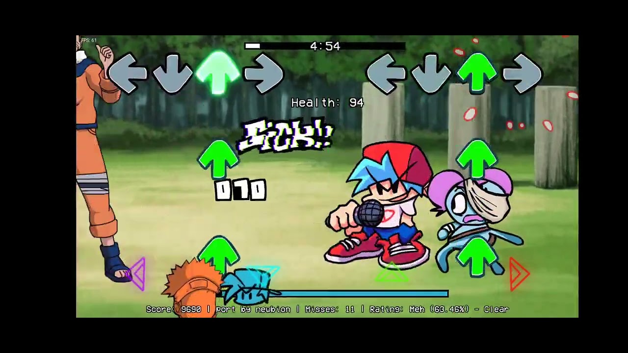 FNF VS Naruto Corrupted download android - YouTube