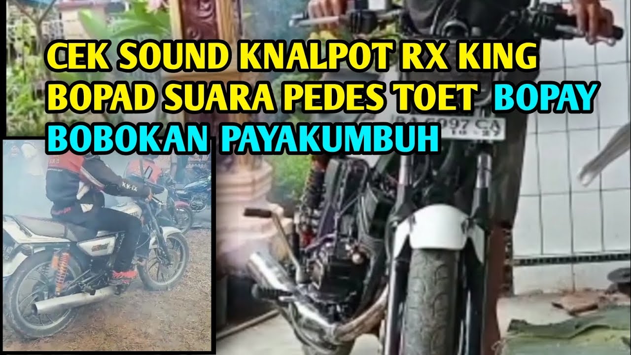 KNALPOT BOBOKAN PADANG // BOPAY BOBOKAN PAYAKUMBUH#bobokknalpot #BOPAD ...