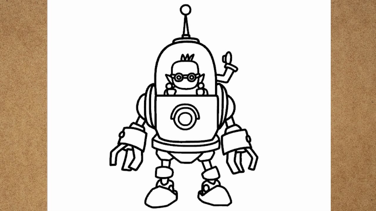 How to draw Goblin Mech from Stumble Guys - YouTube