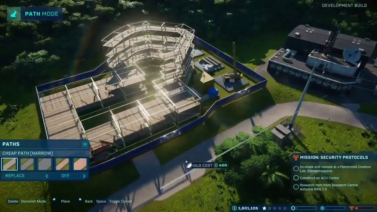 Jurassic World Evolution Gameplay - Tutorial LIFE FINDS A WAY! - YouTube