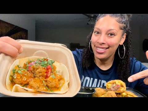 Willy Taco’s Brisket Egg Rolls and Crispy Chicken Taco #foodie # ...