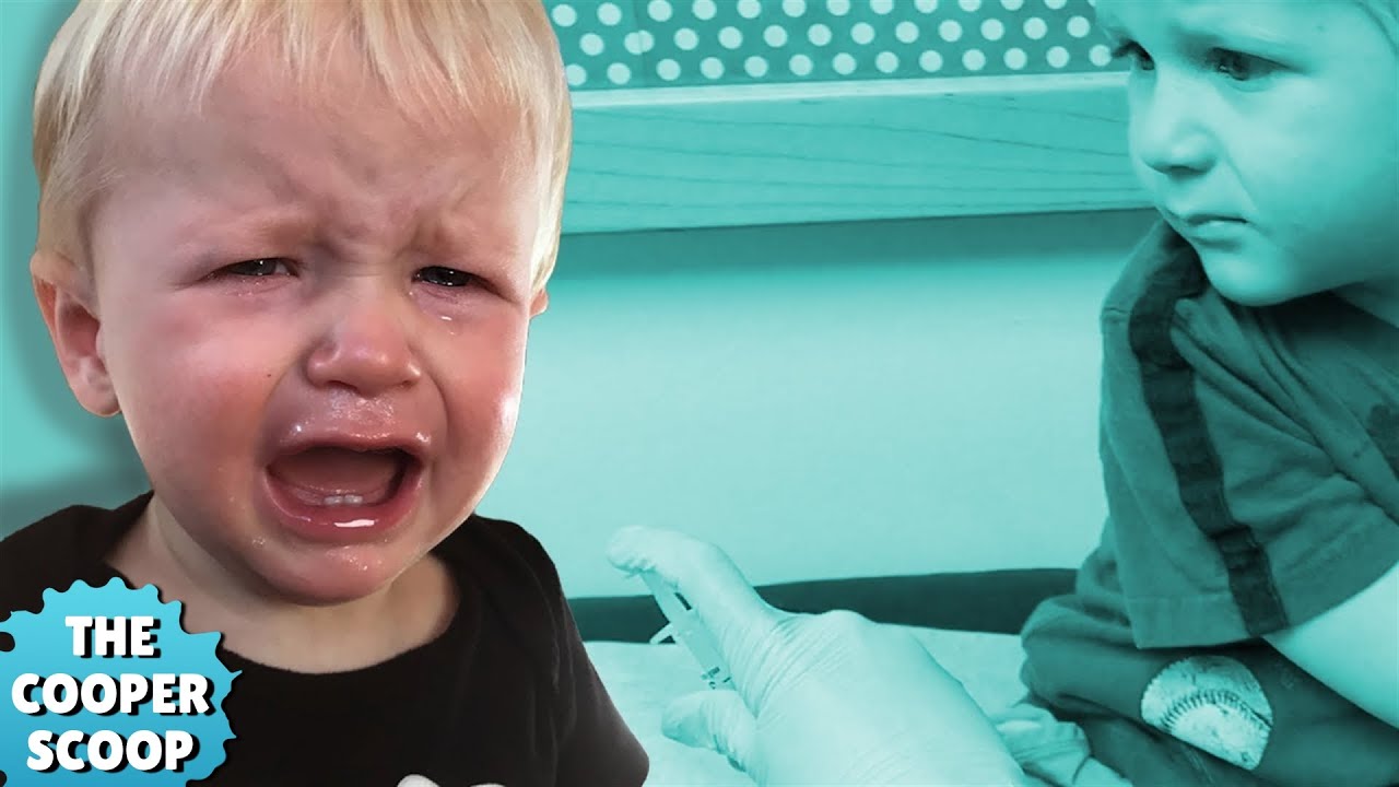 Painful Shots 😷 Baby Doctor Visit - YouTube