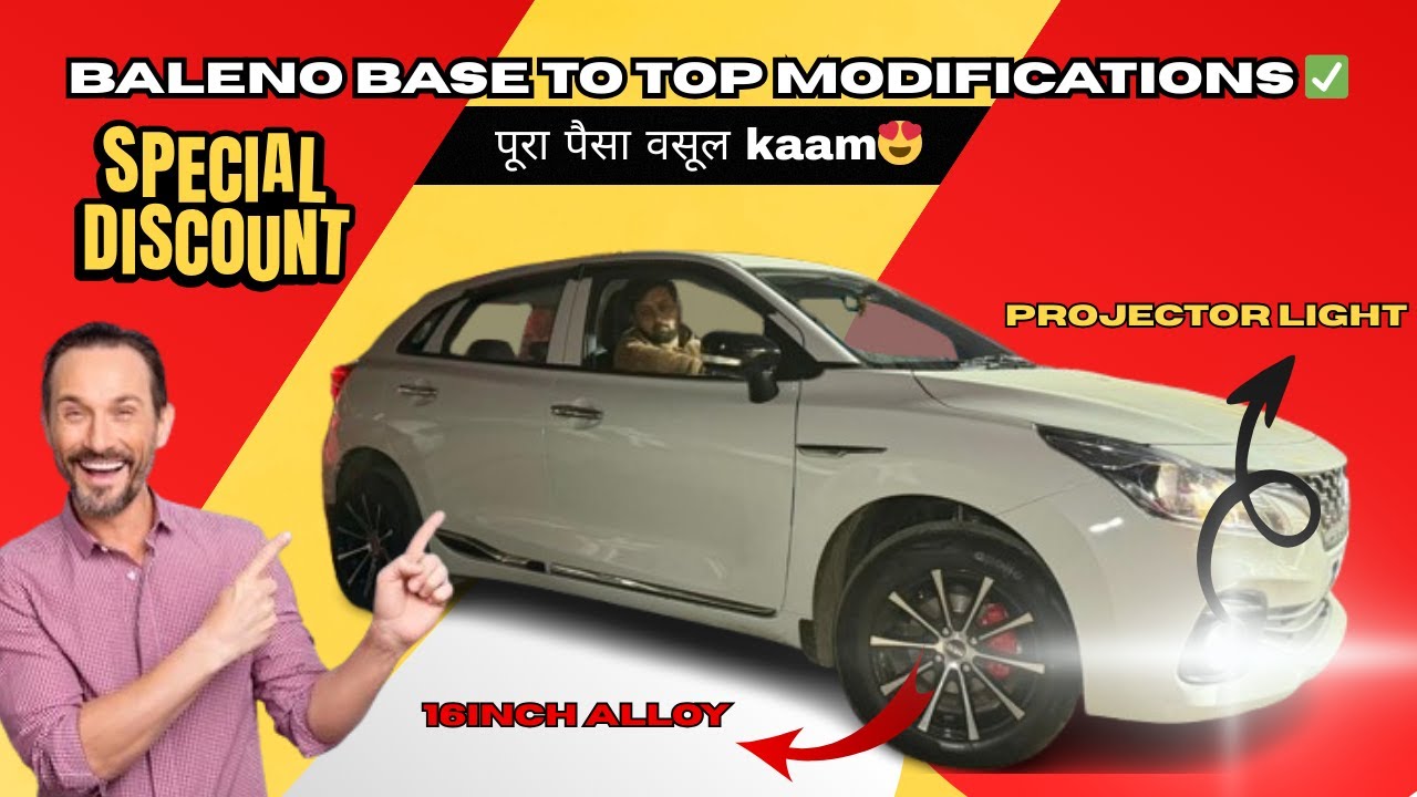 BALENO BASE MODEL Modified With PRICE BALENO 2025 ACCESSORIES BALENO ...