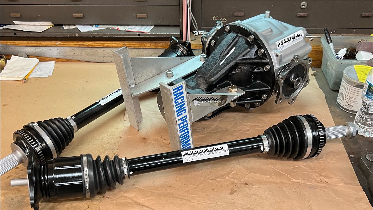 S2000 Salvage yard differential restored with PuddyMod axles - YouTube