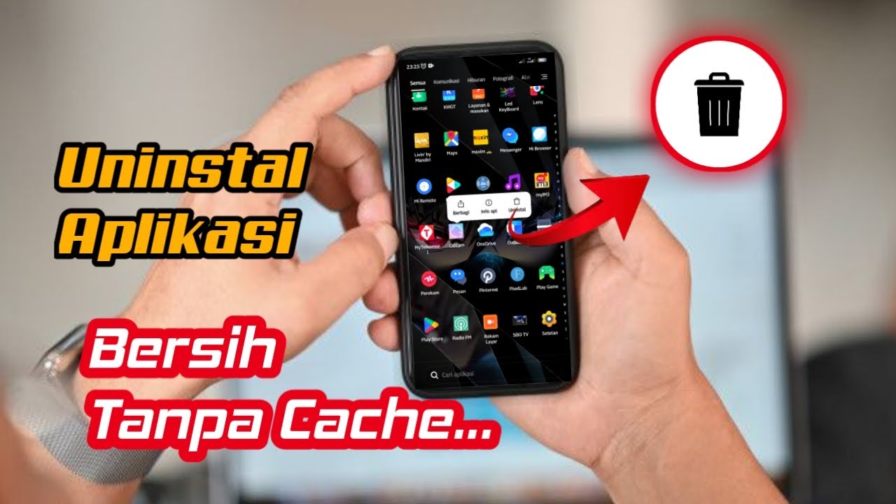 Cara Uninstal Aplikasi yang Baik Dan Benar - YouTube