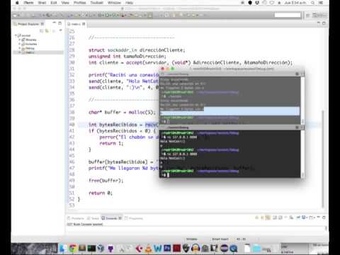 Sockets (parte 3/4): Recv(...) y mensajes variables - YouTube