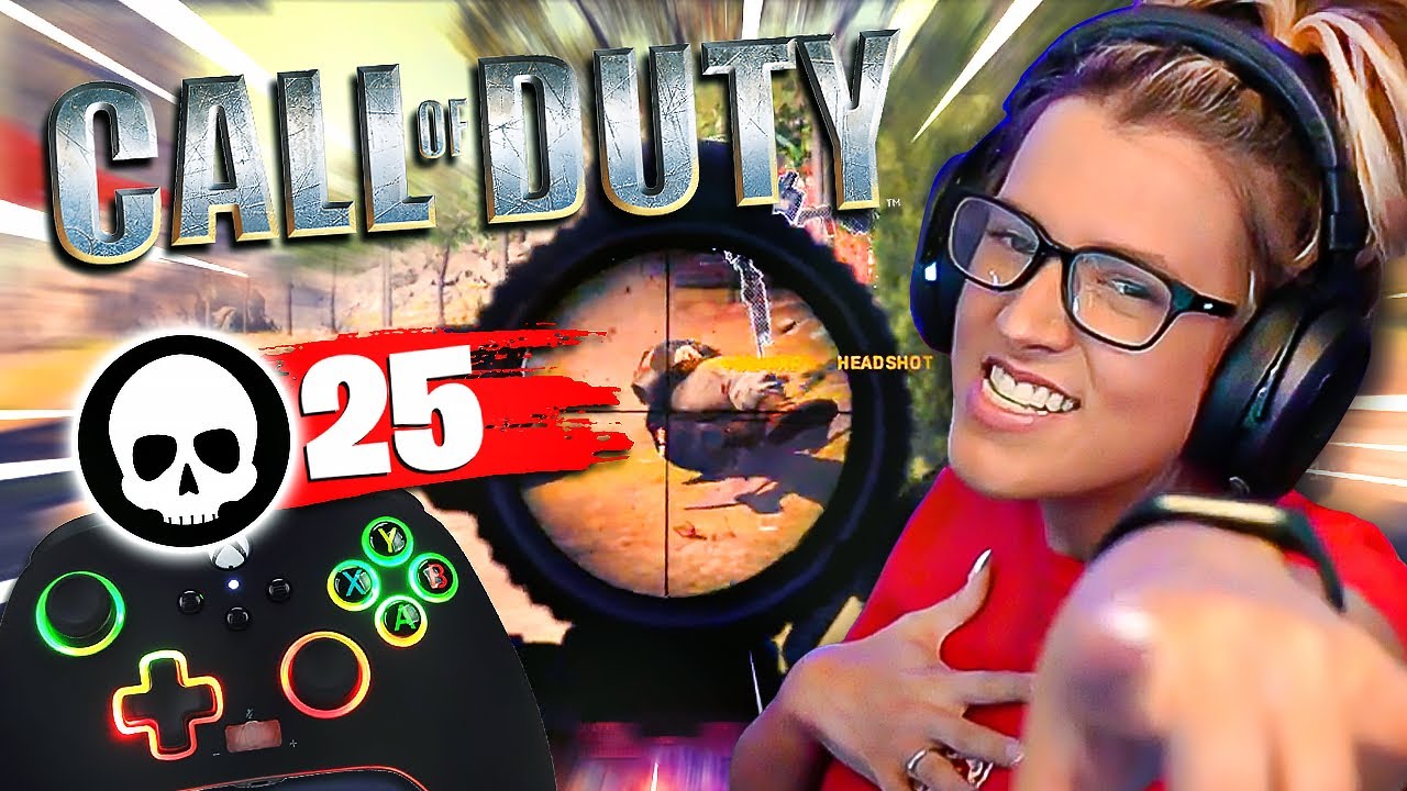 BEST FEMALE CONTROLLER PLAYER | Call Of Duty Warzone - YouTube