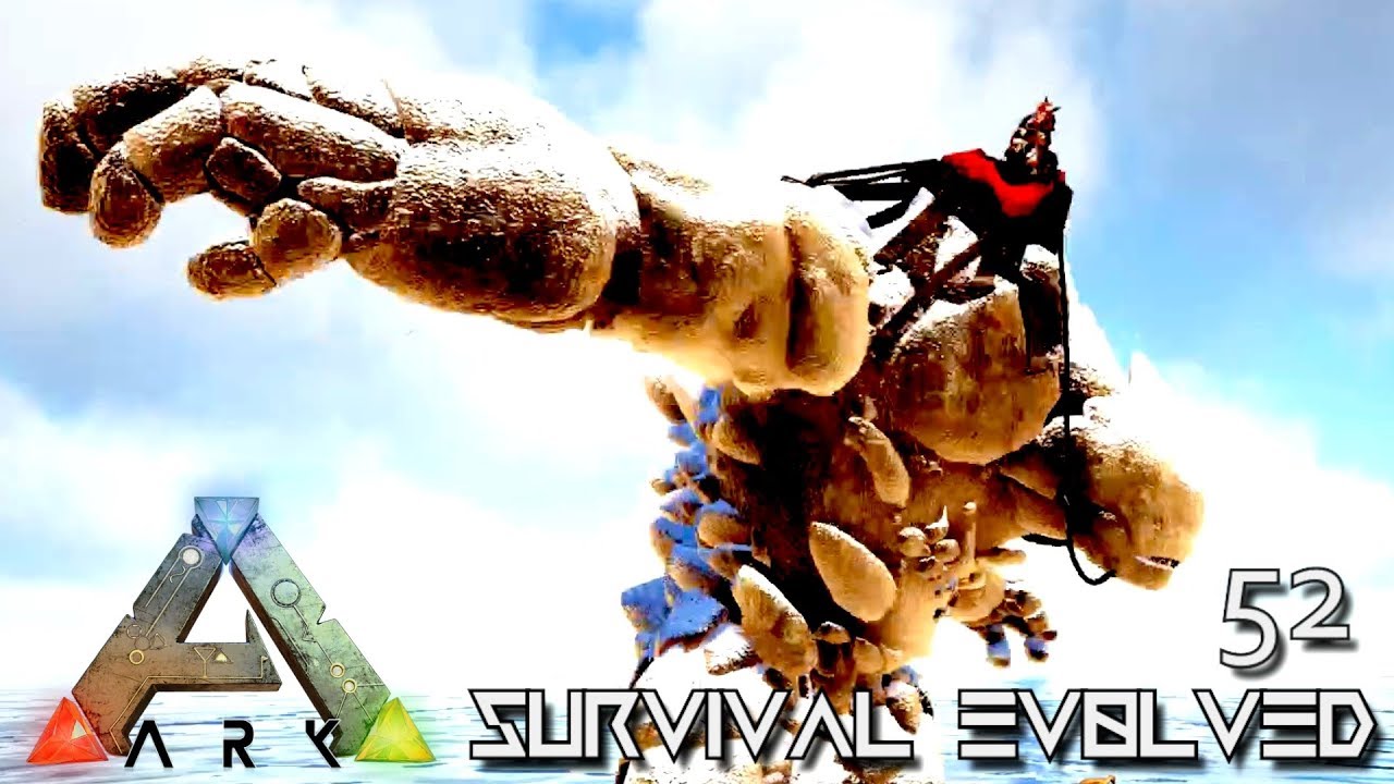 ARK: SURVIVAL EVOLVED - NEW SNOW GOLEM ARMY TAMING !!! E52 (MODDED ARK ...