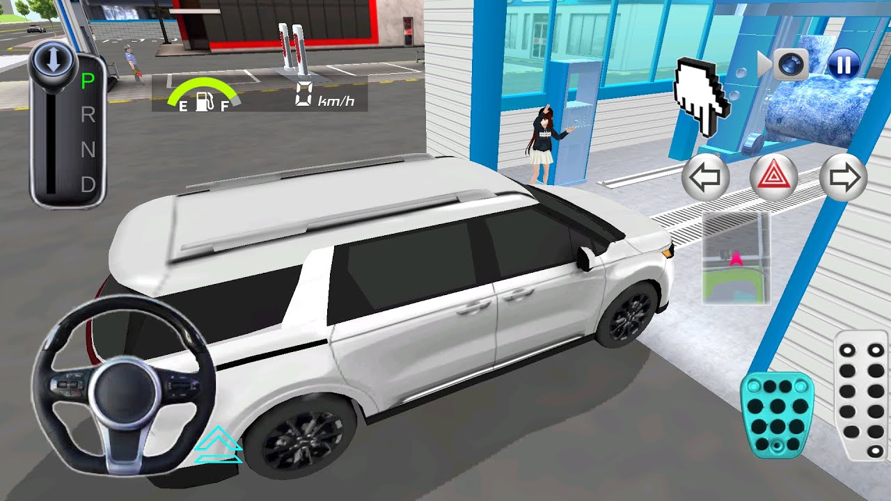 New Super High Speed Blue EV Car For Crazy Driving - 3D Driving Class ...