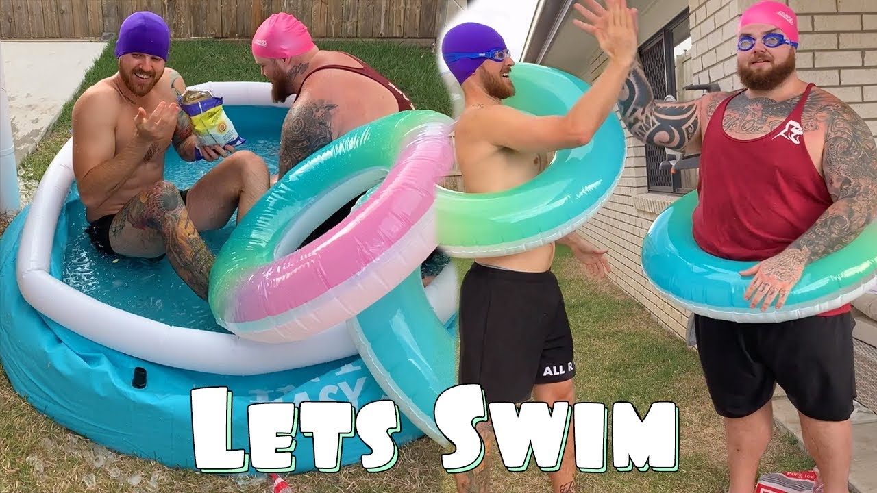 Filling pool with ICE - YouTube