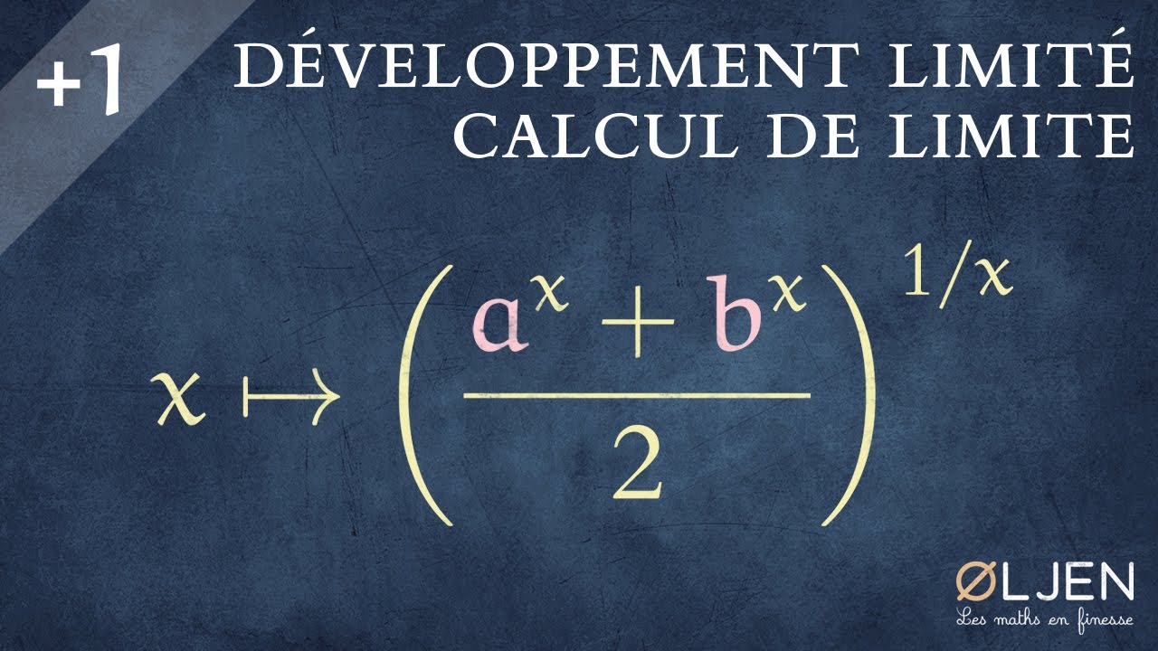  UT 22 Calcul De Limite D veloppement Limit YouTube