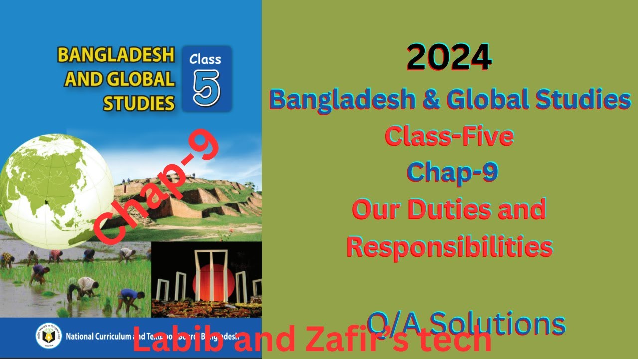 Class-5 BGS English Version Chap-9 Our Duties and Responsibilities /Q&A ...