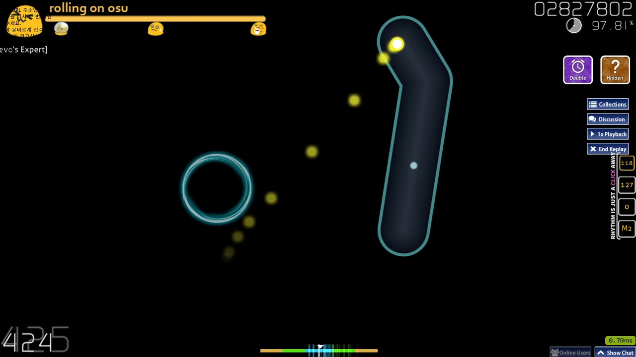 osu! colorful nevo 7.66* - YouTube