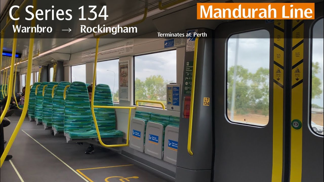 [Transperth] Alstom X’trapolis Transperth C Series [134] - Warnbro ...