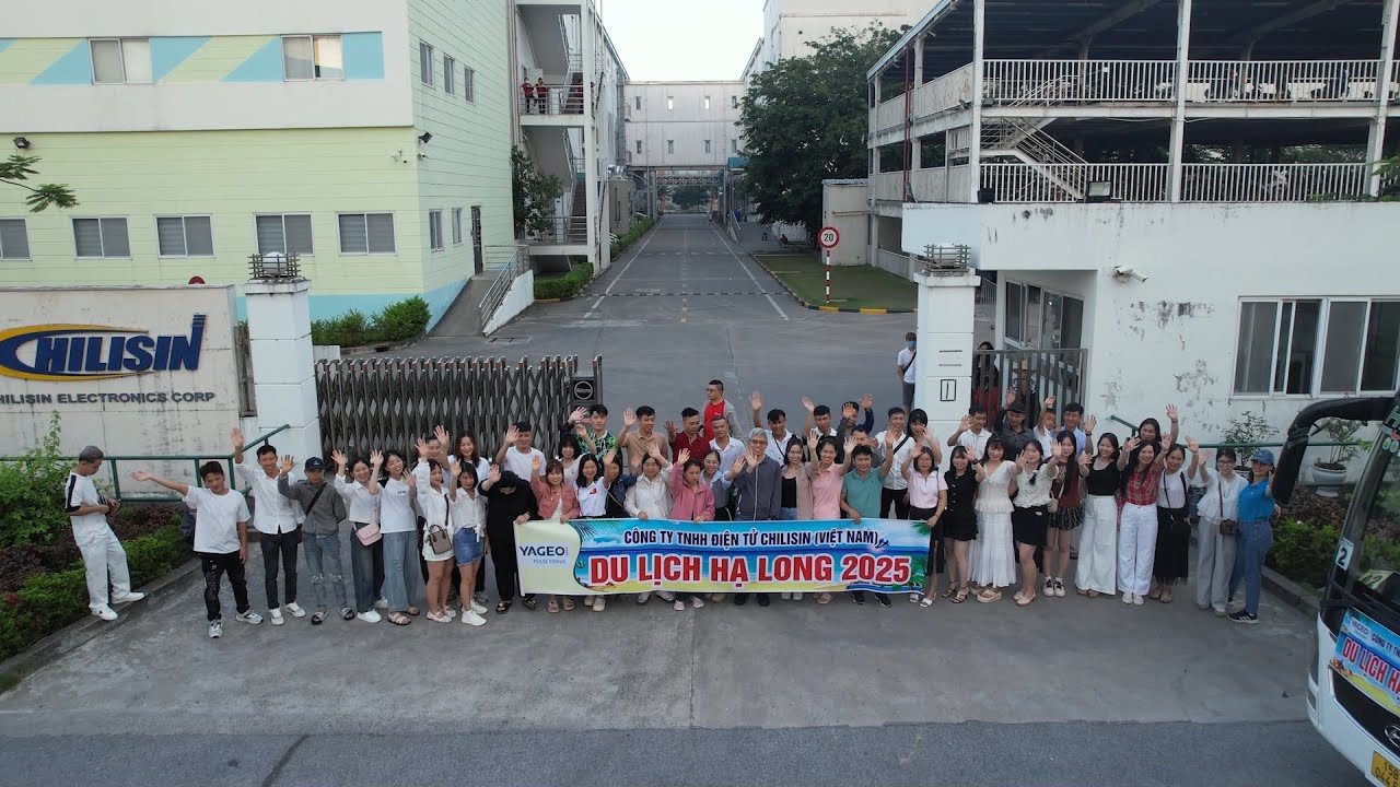 CÔNG TY TNHH ĐIỆN TỬ CHILISIN VIỆT NAM DU LỊCH HẠ LONG 2025 19-10 - YouTube