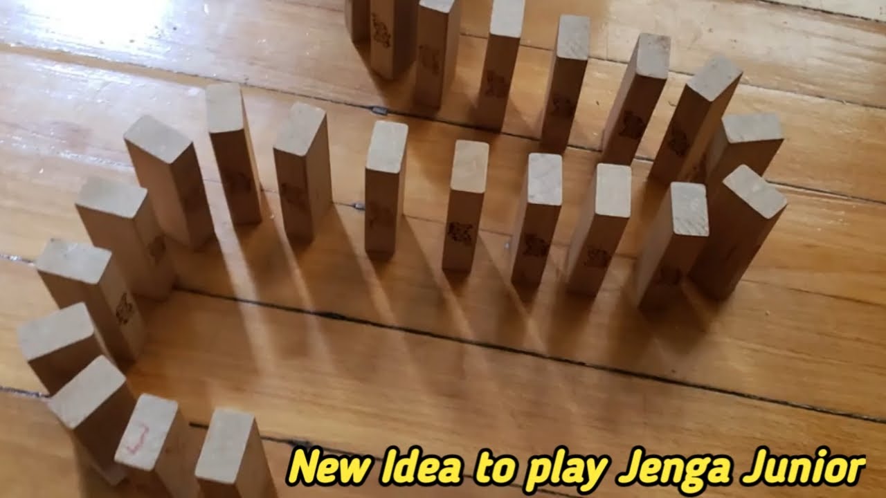 How to play Jenga Junior different type 😊 - YouTube