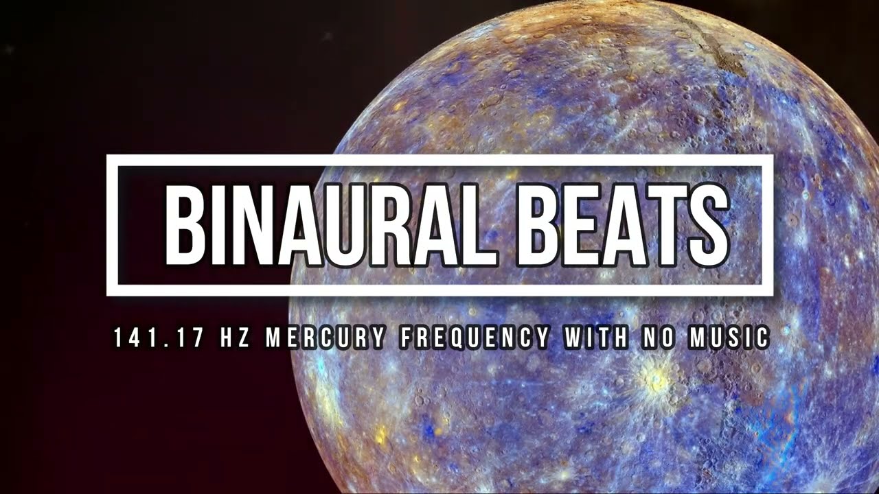 Cosmic Octave Mercury 141.27 hz 6 hz Theta Binaural Beats Meditation No ...