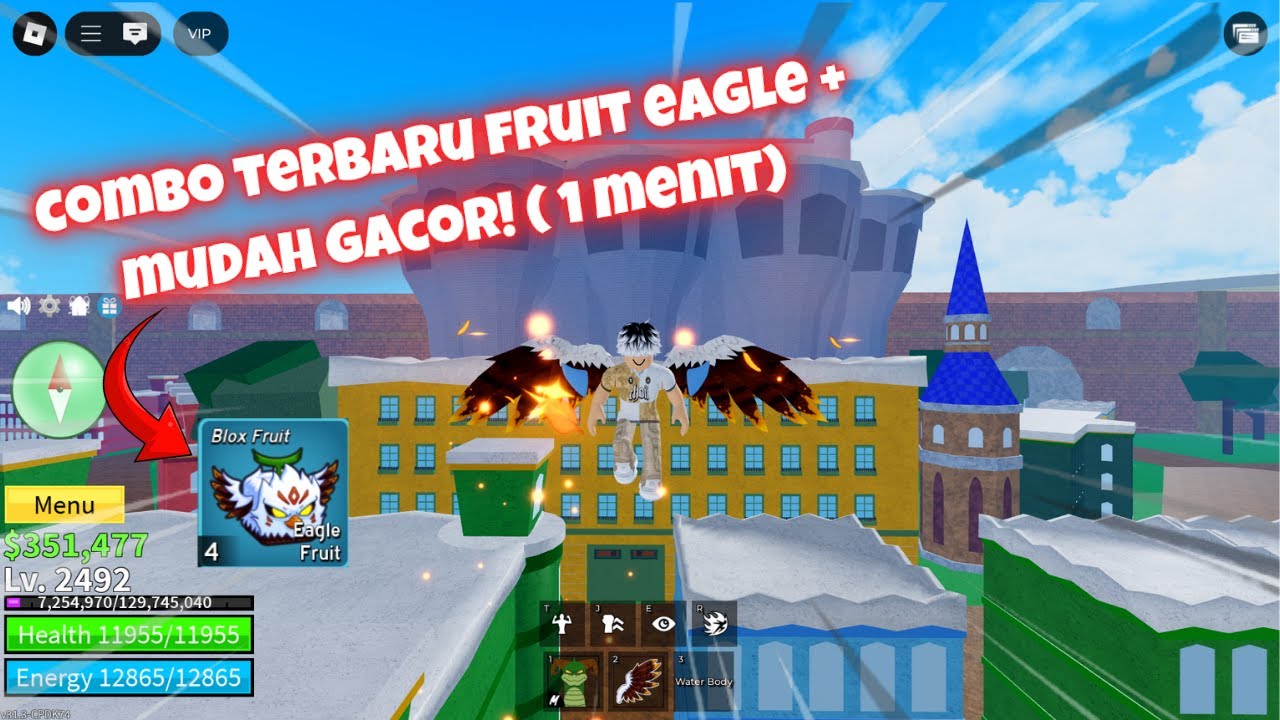 NEW COMBO EAGLE FRUIT BLOX FRUIT!! - Blox Fruit Indonesia - YouTube