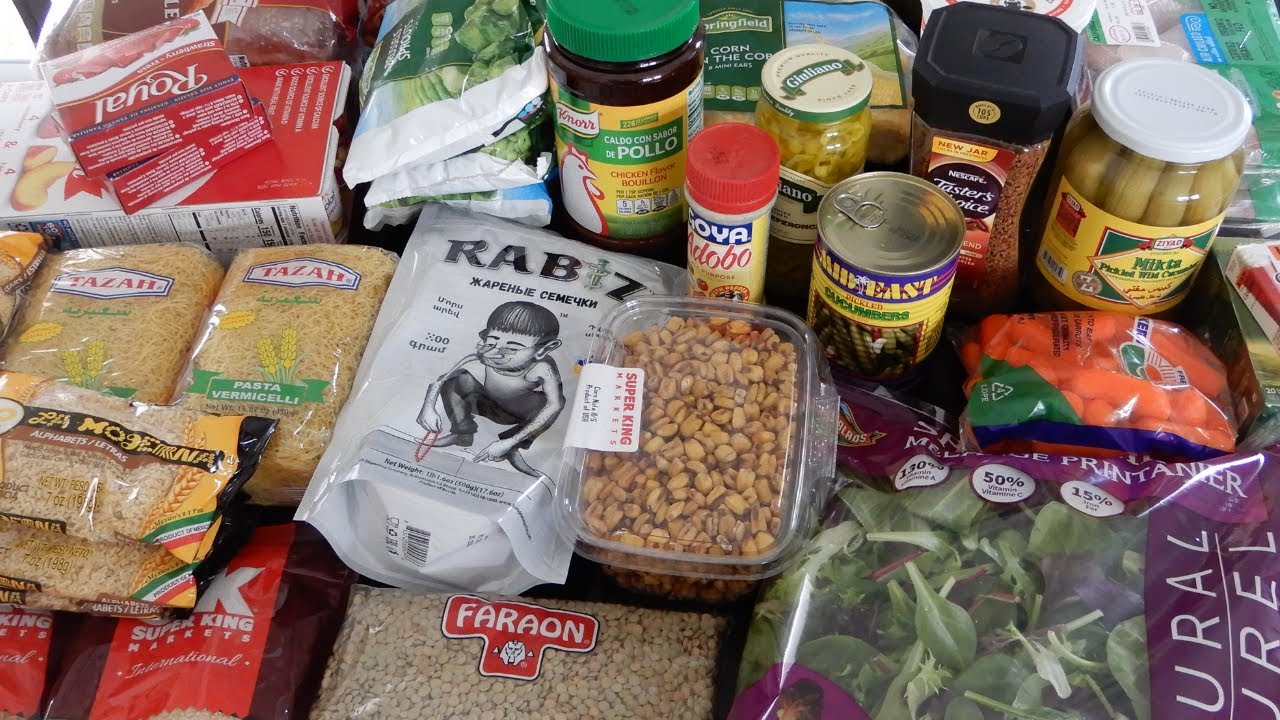 MIDDLE EASTERN GROCERY HAUL PLUS WHAT I MAKE MY FAMILY OF 5 FOR DINNER ...