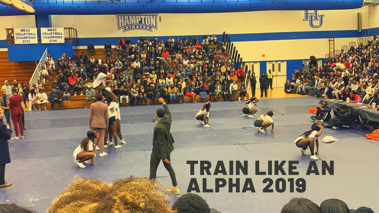 Train Like An Alpha 2019| Hampton U Edition| Vlogmas Day 8 ...