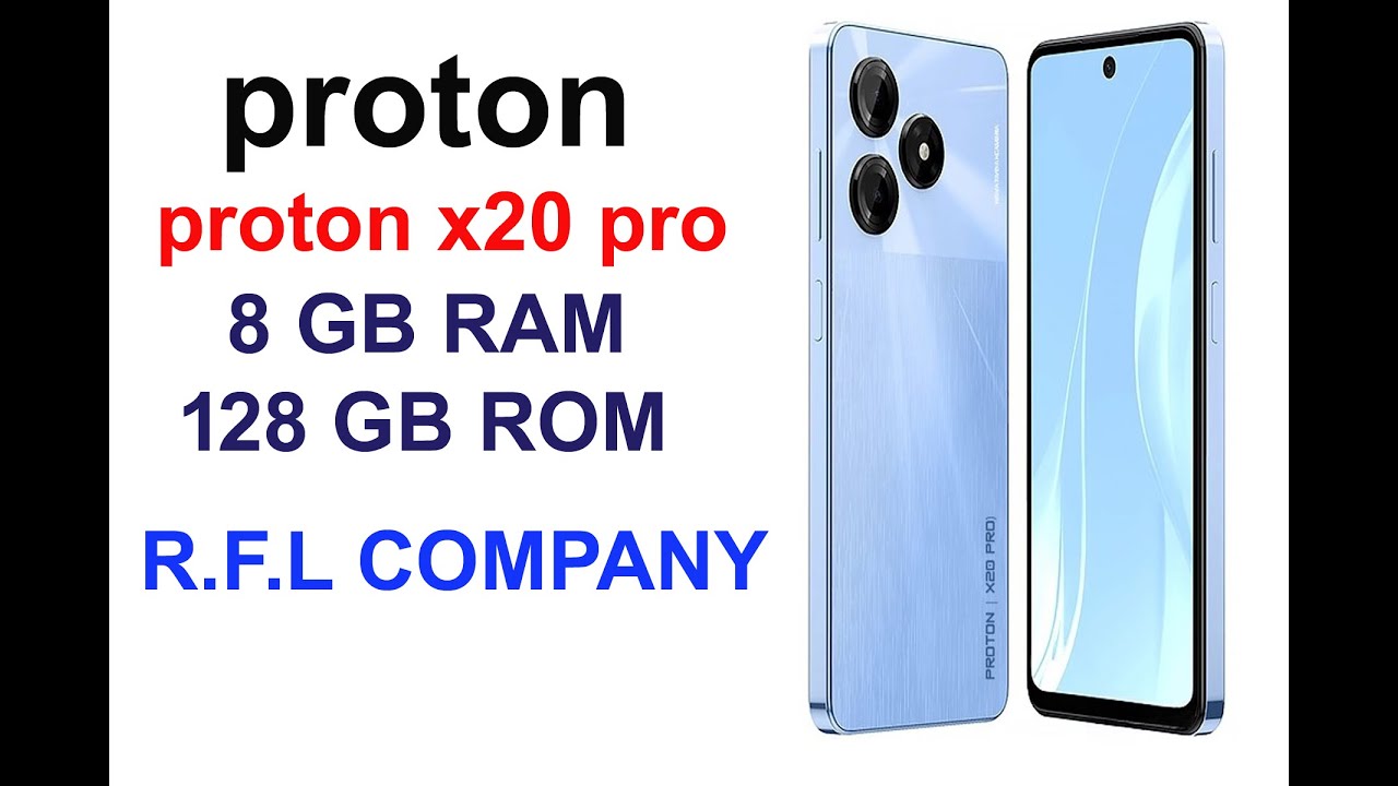 proton x20 pro phone. - YouTube