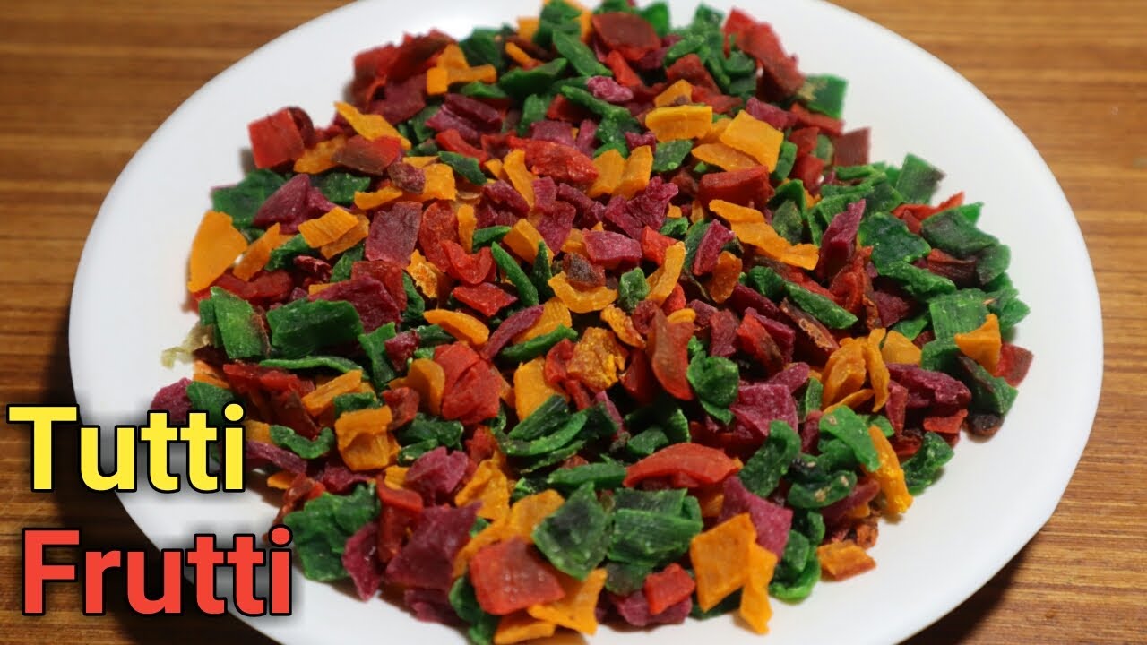 Tutti Frutti Recipe | Homemade Tutti Frutti Recipe | Tutti Frutti ...