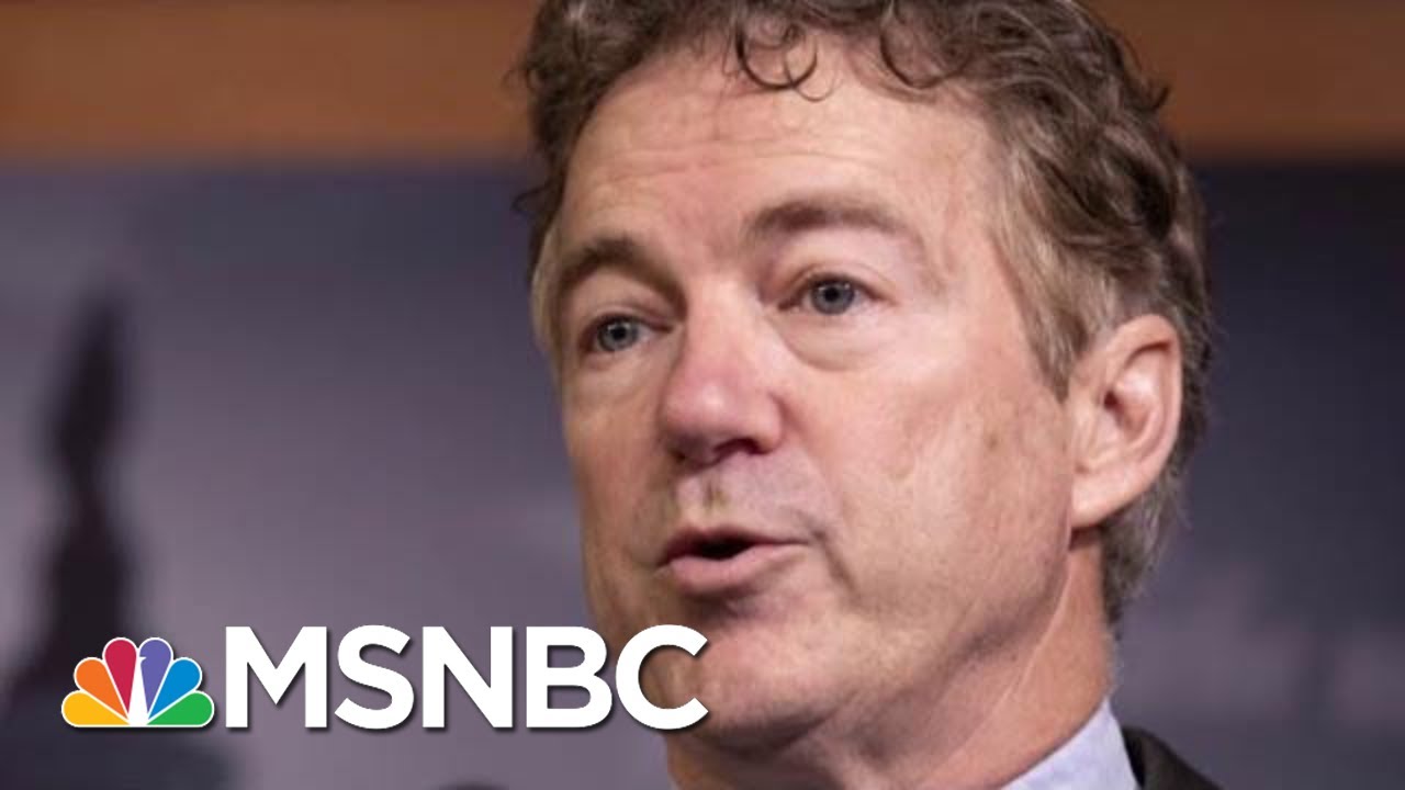 Doctor Criticizes Sen Paul For Not Self Quarantining Morning Joe MSNBC YouTube doctor-criticizes-sen-paul-for-not-self-quarantining-morning-joe-msnbc-youtube