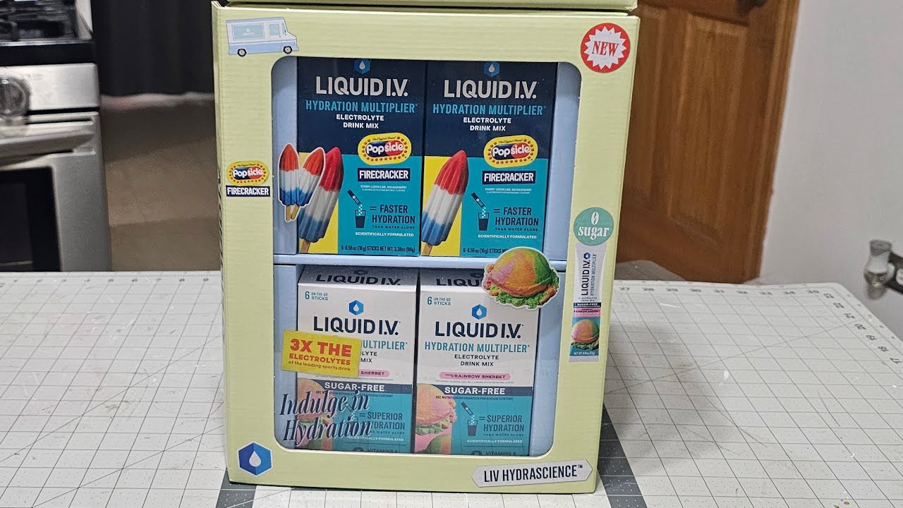 #liquidiv ##liquidivhydrationmultiplier Opening up New Liquid IV Energy ...