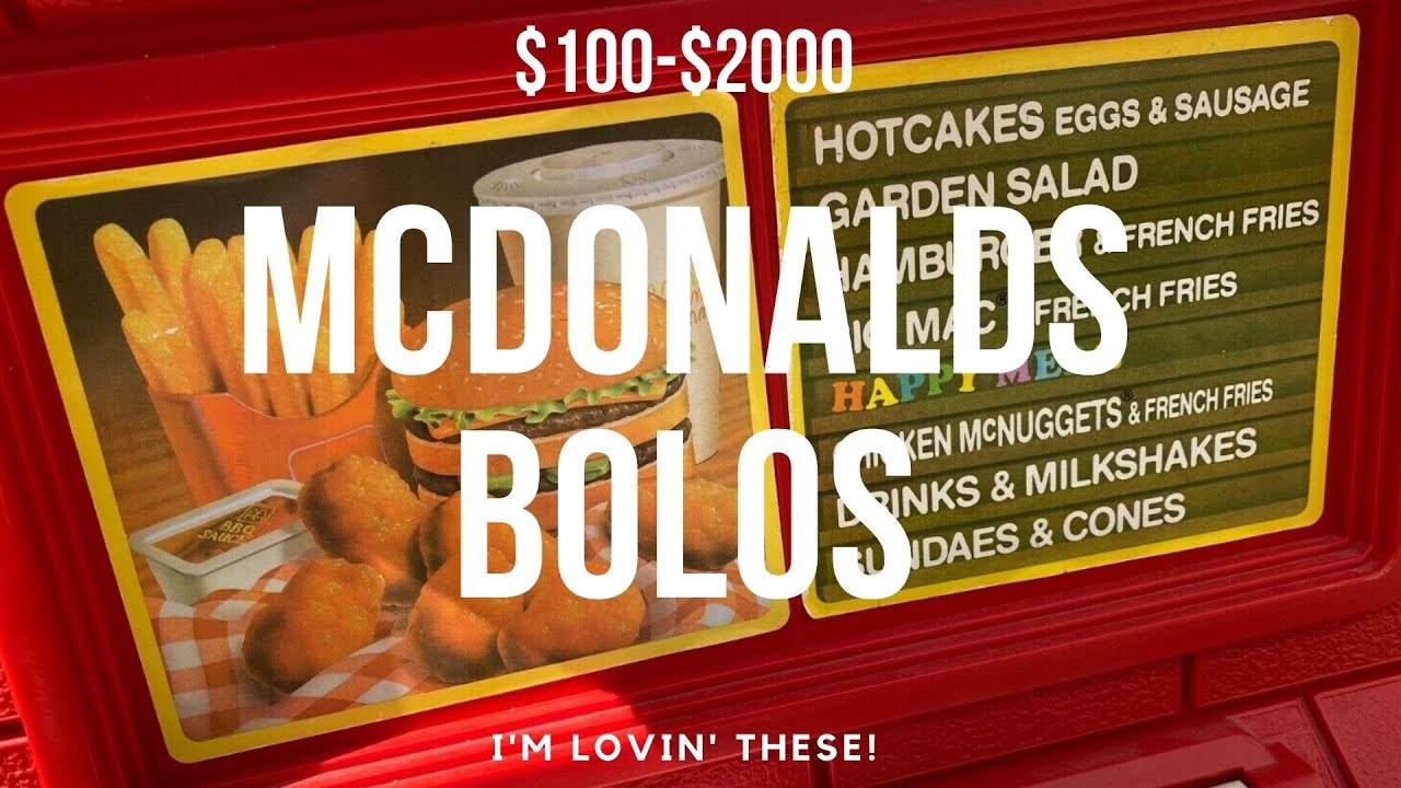 McDonald's BOLO's - Easy To Find, Big Money When You Do - YouTube