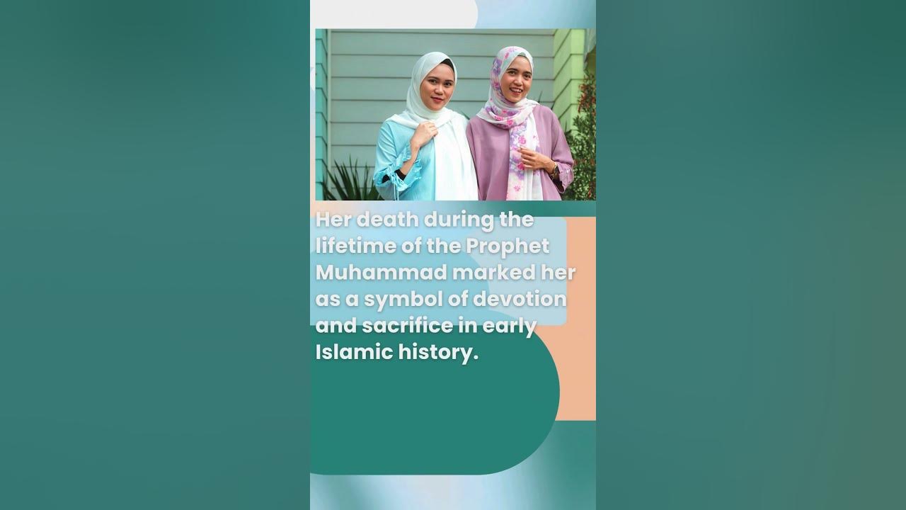 3 Ruqayyah bint Muhammad - Most influential Muslim women in History #TrailblazingMuslimWomen ...