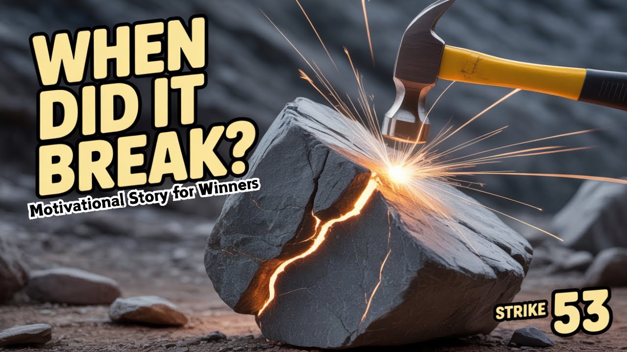 When Did the Rock Actually Break? | Motivational Story for Winners ...