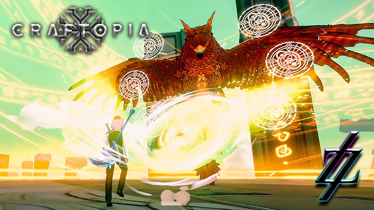 Griffin Of The Blue Sky Dungeon Boss: Craftopia Ep11 - YouTube