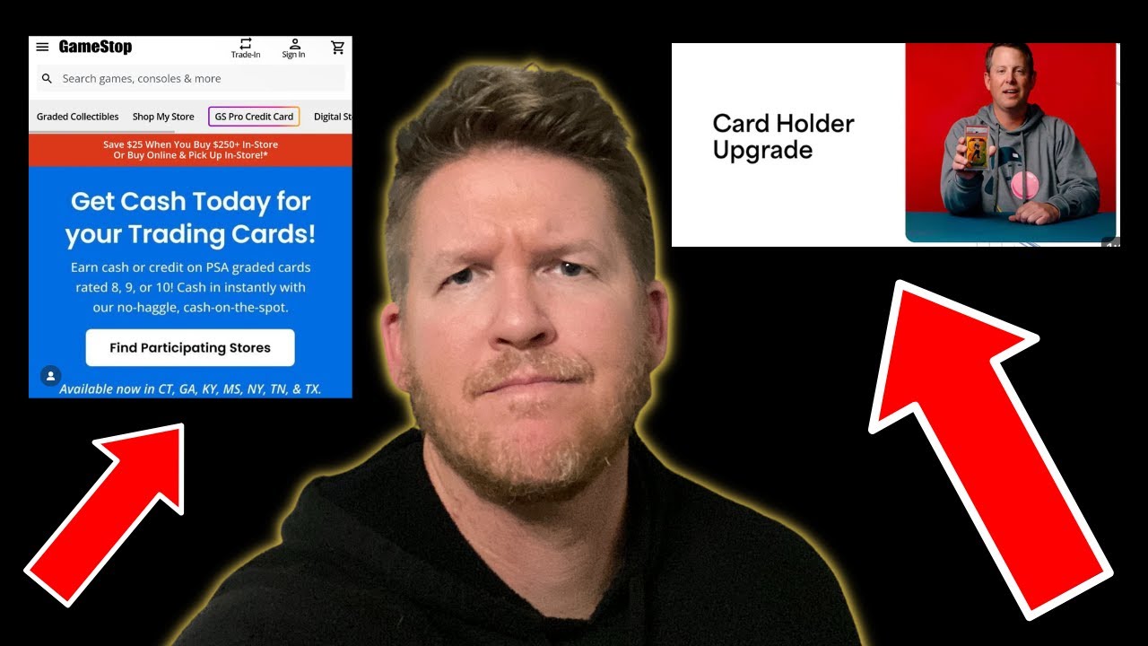 GameStop Enters Trading Card Space + PSA's New Holder - YouTube