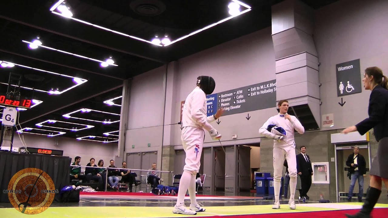 Portland 2012 Epee - R12 - Ace Eldeib v Seth Kelsey (Partial) - YouTube